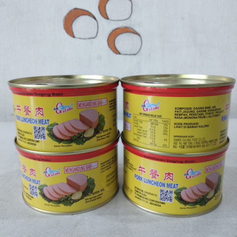 Jual Maling Gulong pork luncheon meat / daging maling | Shopee Indonesia