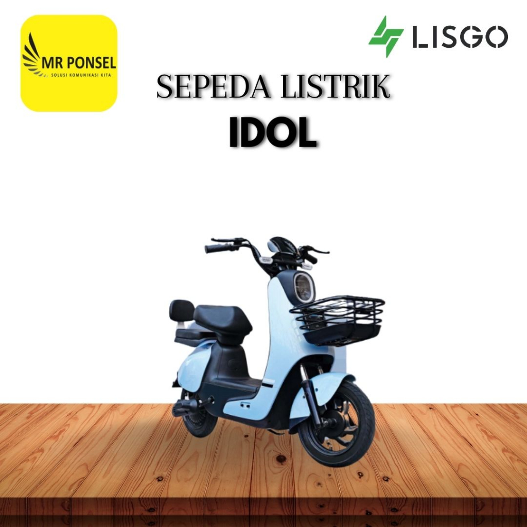 Jual SEPEDA LISTRIK LISGO IDOL Garansi Resmi | Shopee Indonesia