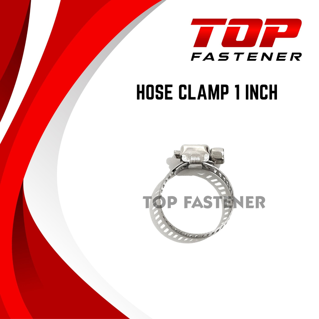 Jual KLEM PENGUNCI SELANG CINCIN HOSE CLAMP 1 INCH | Shopee Indonesia