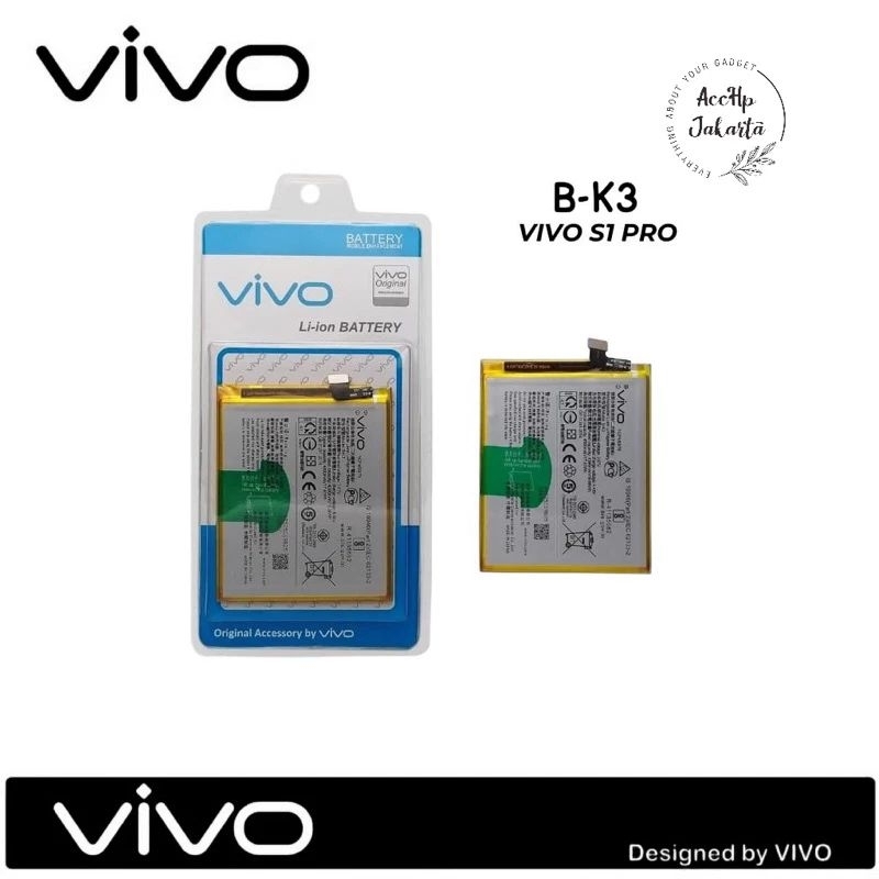 Jual Baterai Batre HP VIVO S1 PRO / VIVO 1920 ORIGINAL 100% Model ...