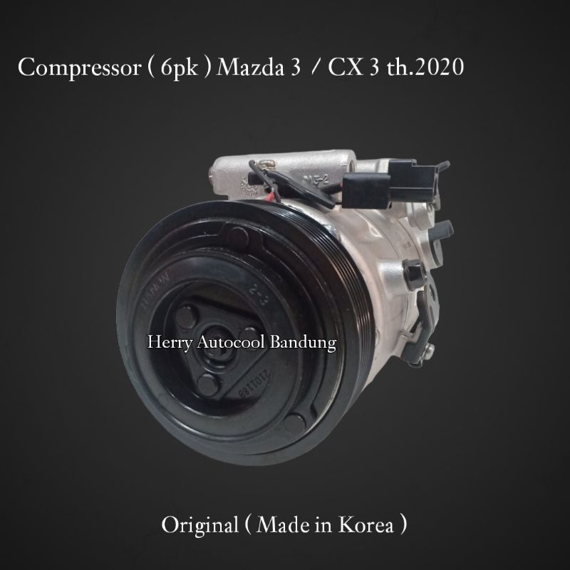 Jual Compressor - Kompressor Ac Mazda 3 th.2020 / CX-30 Original Korea ...