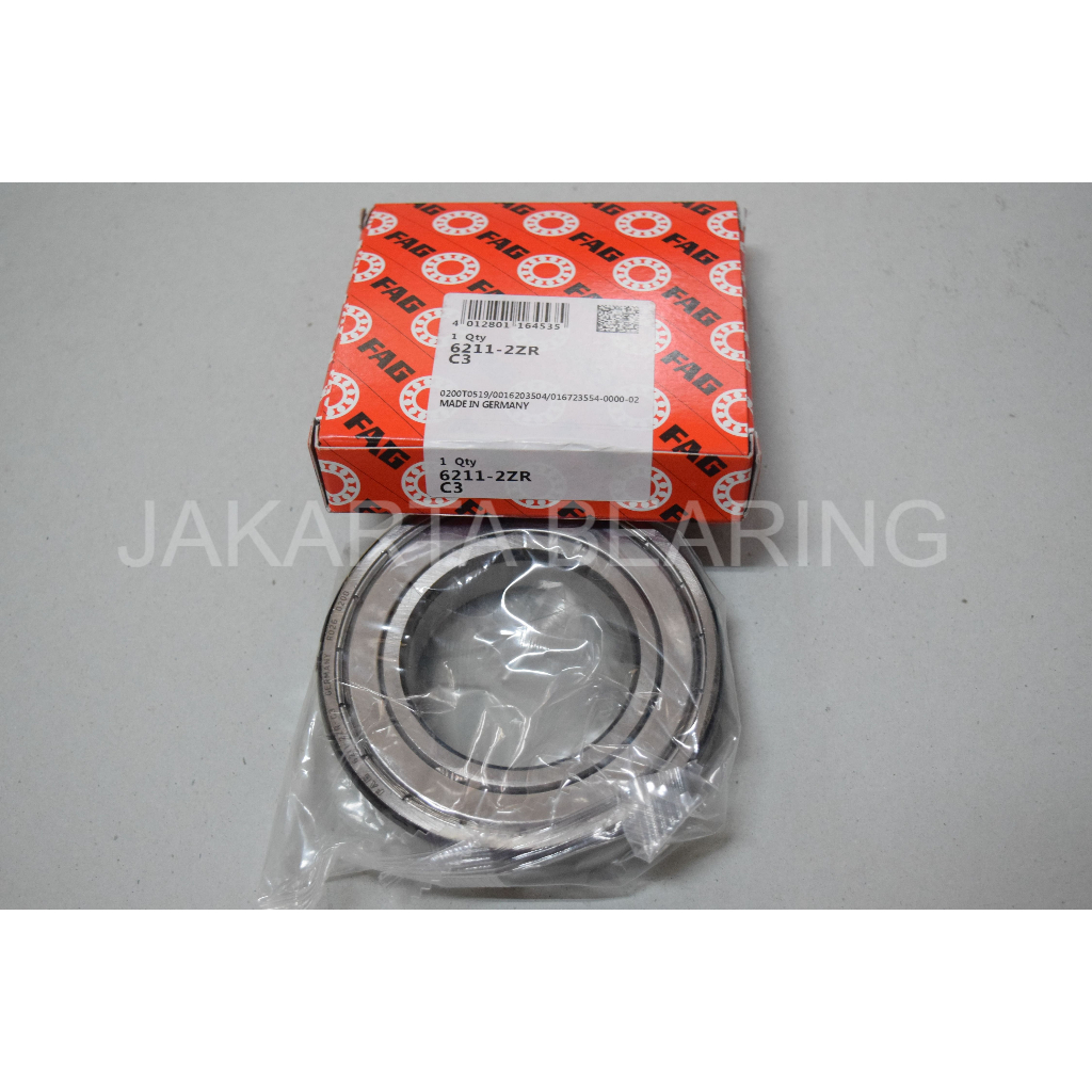 Jual Ball Bearing FAG 6211 2ZR C3 ORIGINAL | Shopee Indonesia
