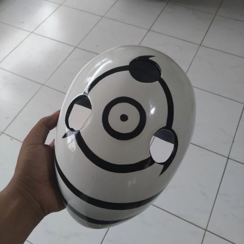 Jual topeng obito ulir mata 1 uciha Obito Madara Uzumaki Naruto anime ...