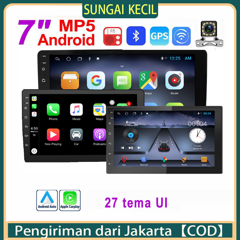 Jual Universal 4G+32G Double Din Android 12 Head Unit Untuk TOYOTA Daihatsu Mitsubishi HONDA ...