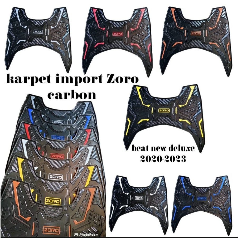 Jual KARPET MOTOR BEAT DELUXE CBS ISS 2022 2023 BEAT STREET BEAT NEW CARBON | Shopee Indonesia