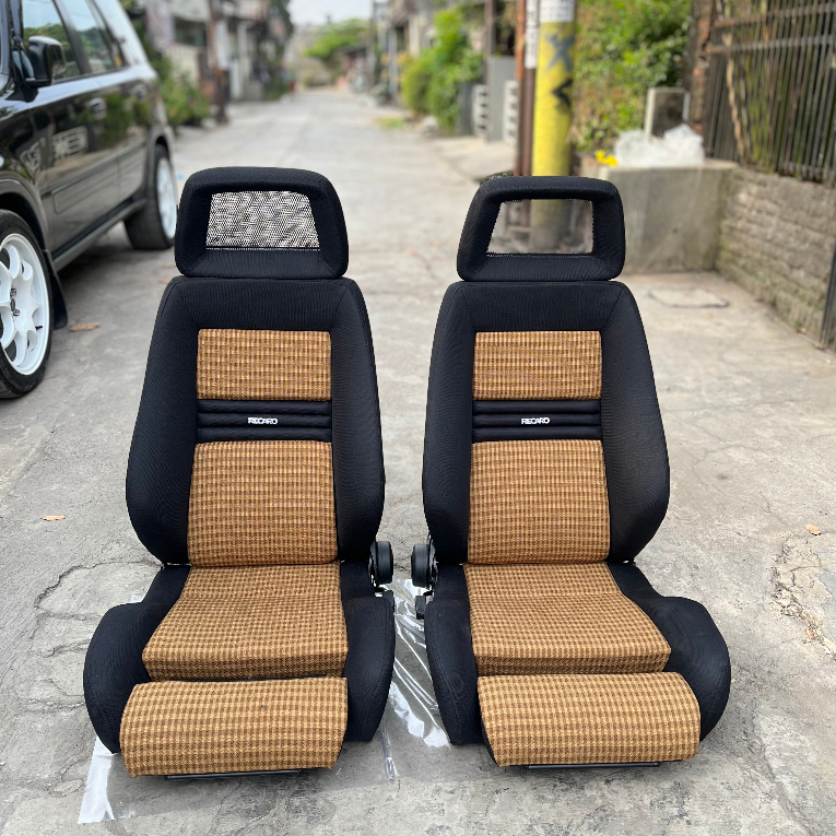 Jual JOK RACING RECARO LX JARING TARTAN COKLAT UNIVERSAL PREMIUM ...