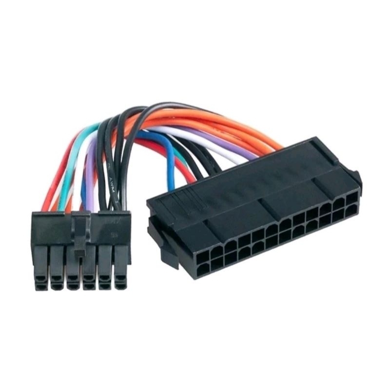 Jual Kabel Power Supply ATX 24pin to 12pin Konektor Connector 24 12 pin ...