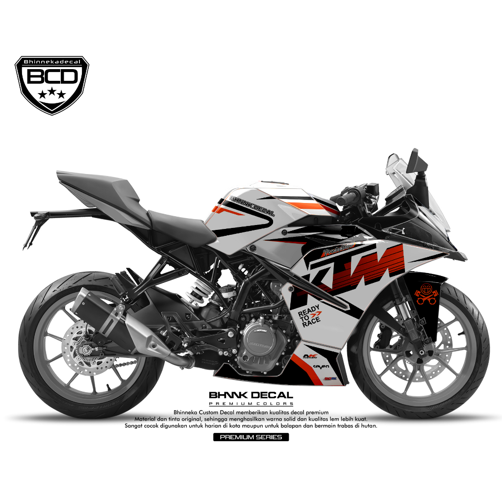 Jual DECAL STICKER KTM RC 2021 - PISTON HEAD EDITION | Shopee Indonesia