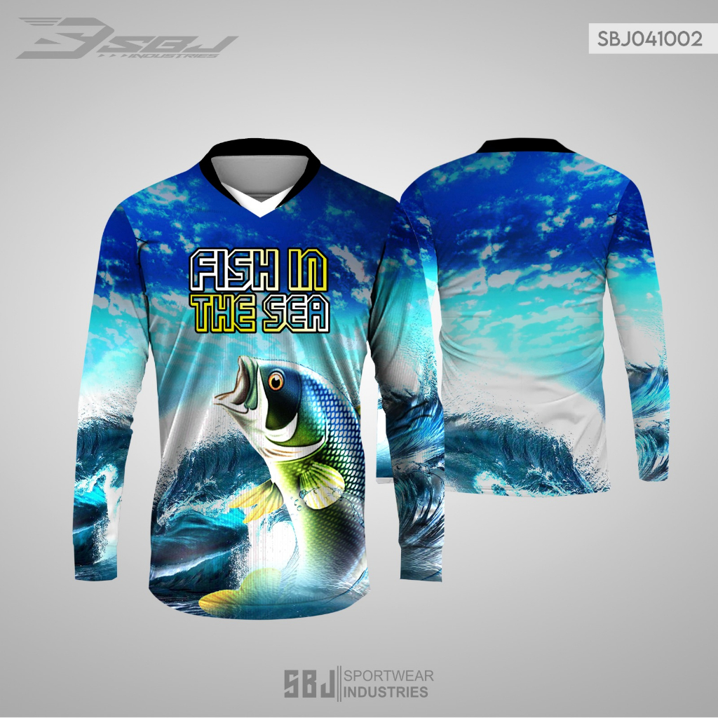 Jual Jersey Mancing Custom Lengan Panjang Premium SBJ Full Printing ...