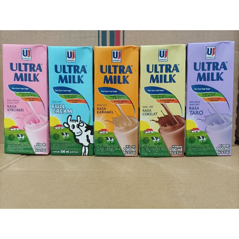 Jual ultra milk 200ml | Shopee Indonesia