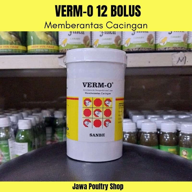 Jual VERM-O BOLUS ORIGINAL Obat Cacingan Untuk Sapi, Kerbau, Kuda - Isi ...