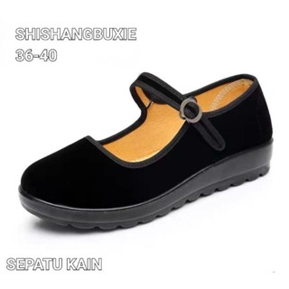 Jual Sepatu wanita sepatu kain Beijing Import wanita Sepatu sekolah ...