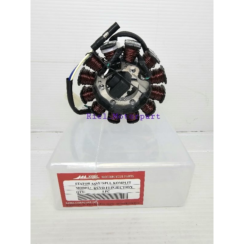 Jual Spool (KW) REVO FI / REVO FI FIT 110 INJEKSI K03 spul spol assy startor komplit KAWA ...