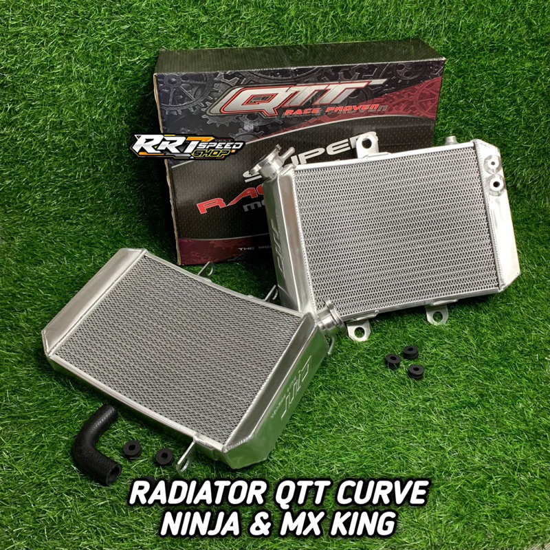Jual RADIATOR ALUMUNIUM CURVE NINJA R & NINJA RR & MX KING QTT RACING ...