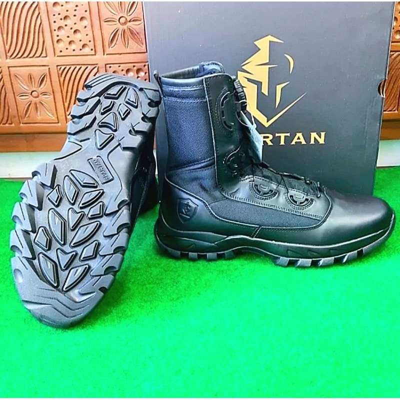 Jual sepatu SPARTAN XTrack Sol Tempur PDL TNI & POLRI | Shopee Indonesia