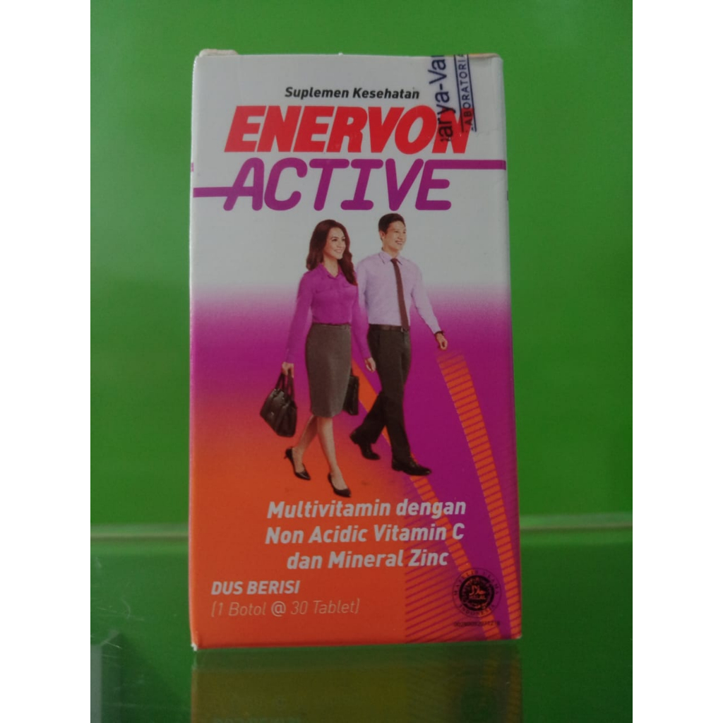 Jual Enervon C Active 30 Tablet Enervon Active 30 Tablet | Shopee Indonesia