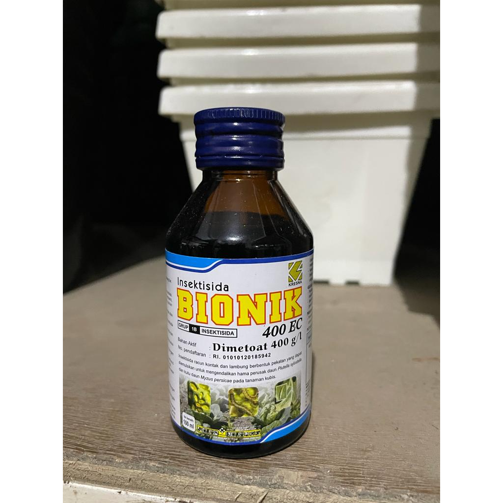 Jual Bionik 400 EC 100ml Insektisida ( Dimetoat 400 g/l ) | Shopee ...