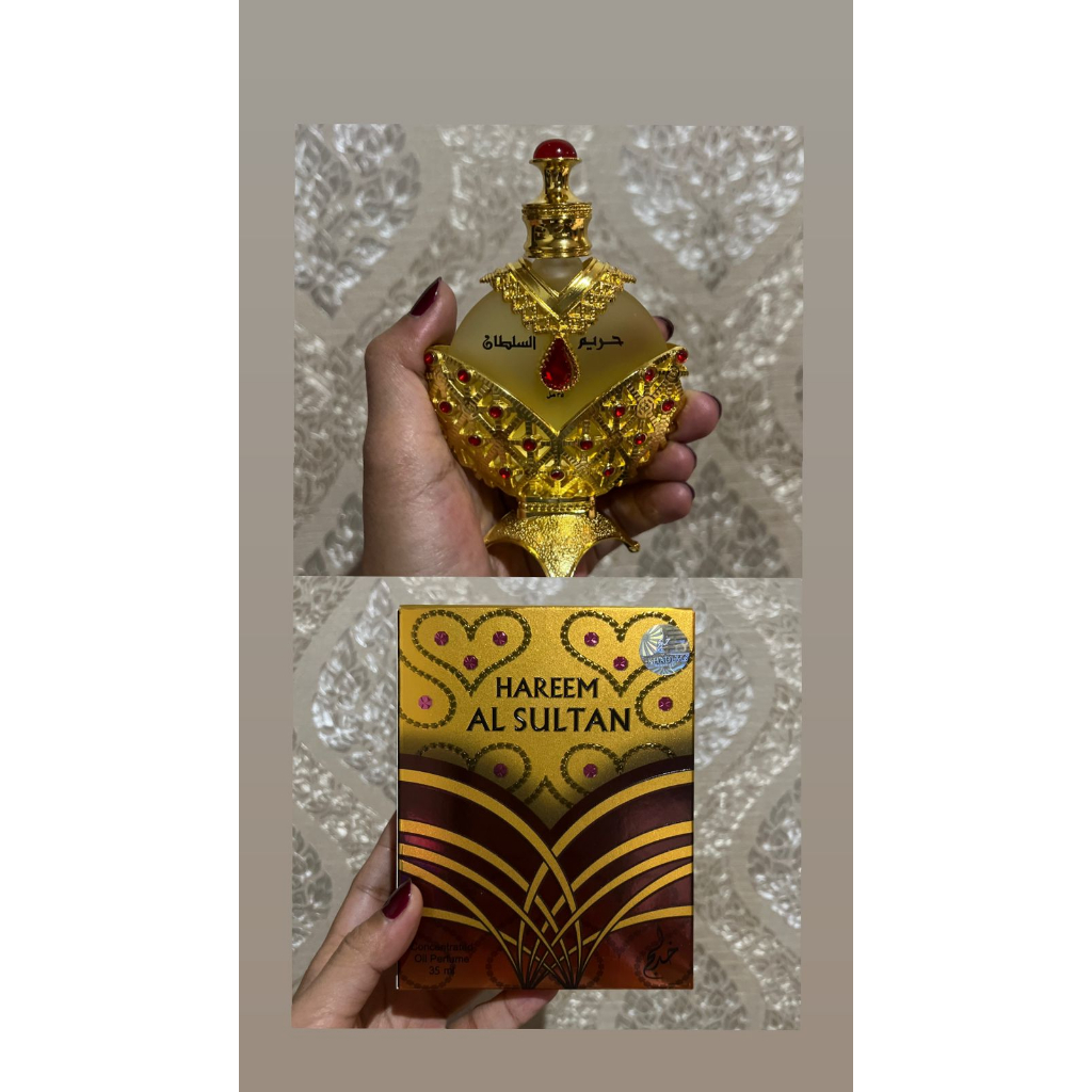Jual HAREEM AL SULTAN GOLD Perfume Oil By KHADLAJ | Shopee Indonesia
