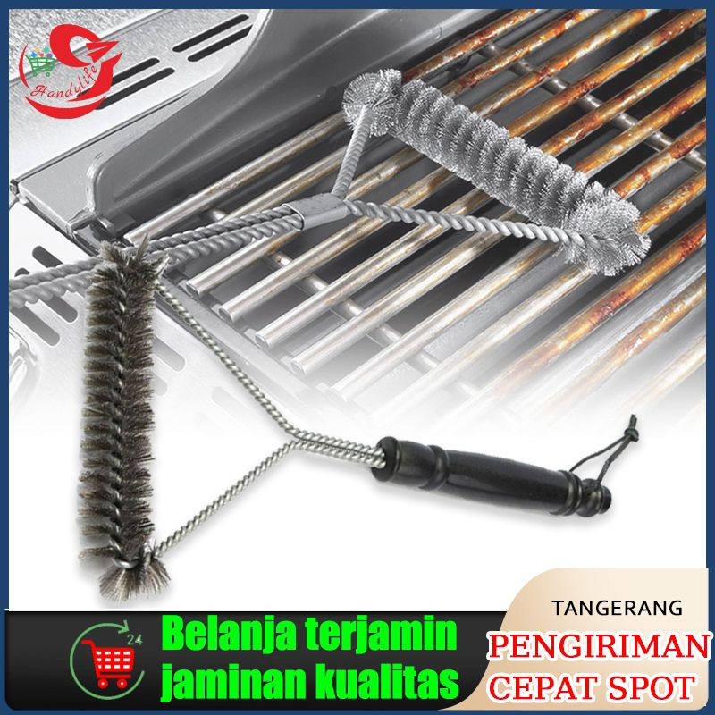 Jual Tersebut Sikat Pembersih Anti Lengket/Barbekyu Grill BBQ Brush ...