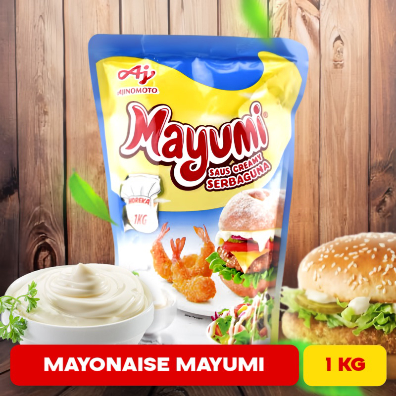 Jual Mayumi Mayonaise Saus Mayo Original 1kg | Shopee Indonesia