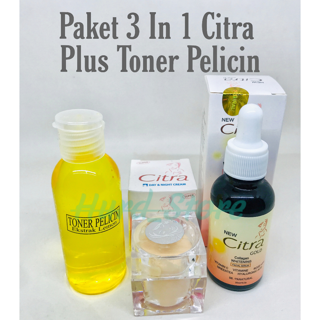 Jual Paket 3 In 1 Citra - Cream Citra Super - Serum Citra 10ml Plus ...