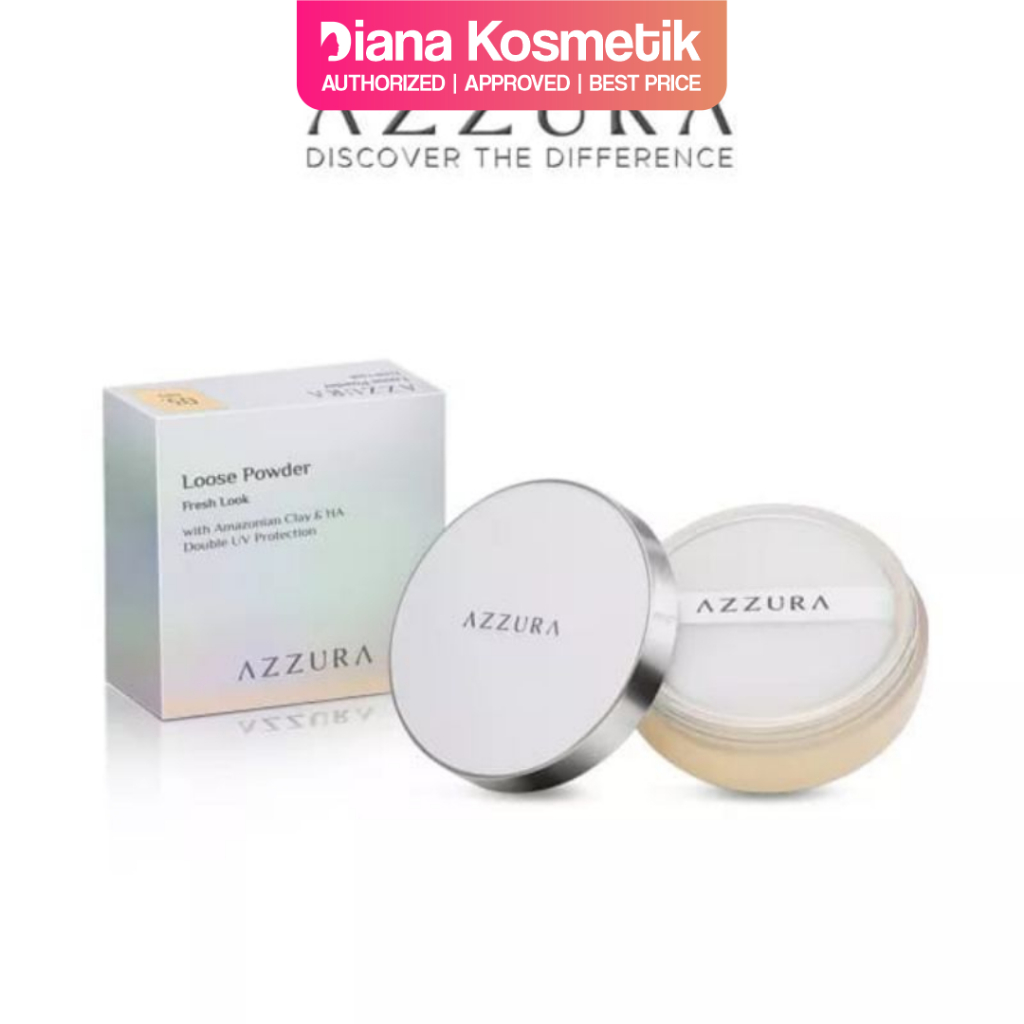 Jual Azzura Loose Powder - Compact | Shopee Indonesia