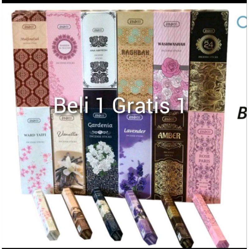 Jual Dupa Stick Hexa Aromaterapi Khas Timur Tengah "Beli 1 Gratis 1 ...