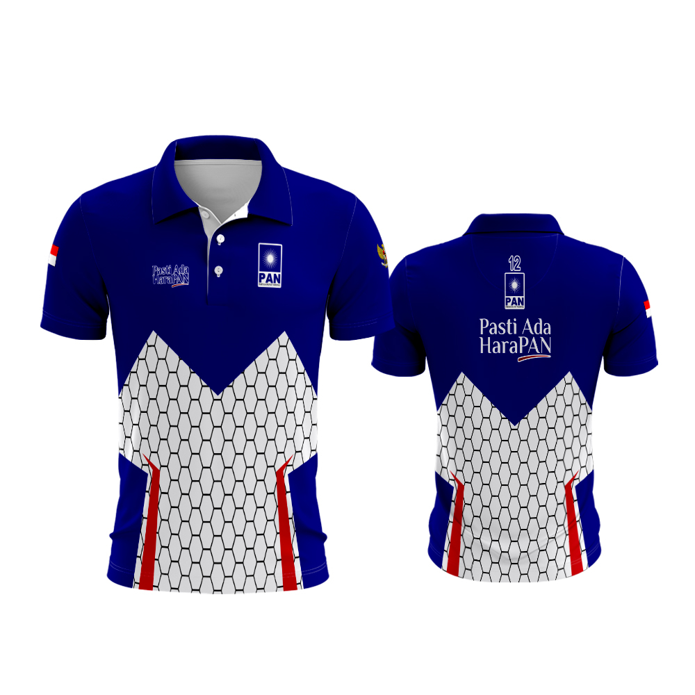 Jual Jual Baju Kaos Wangki Polo Partai PAN Amanat Nasional Pilpres 2024 ...
