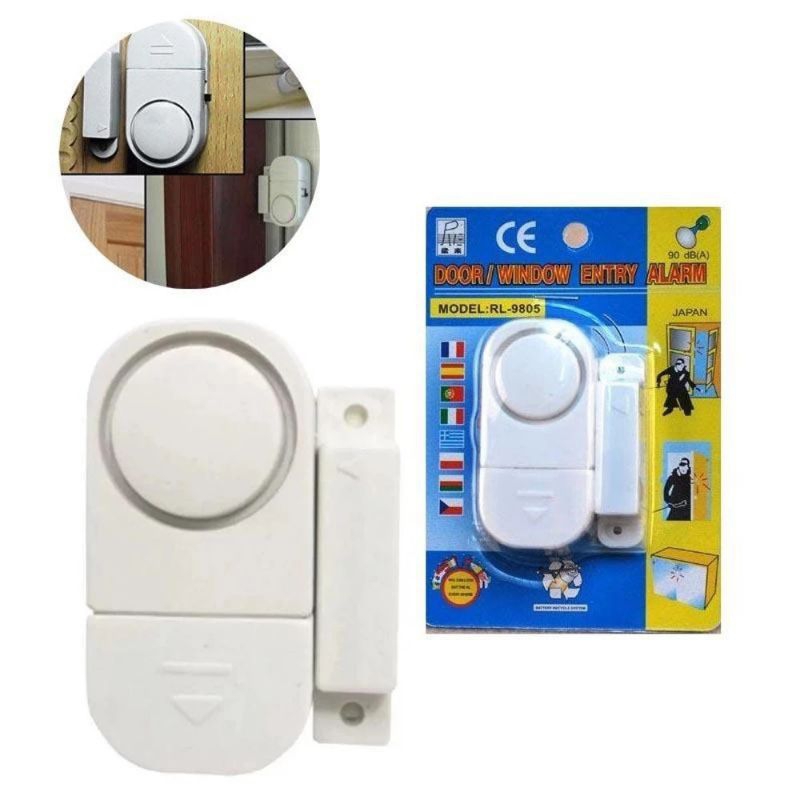 Jual Alarm Pintu Anti Maling Door Window Entry Alarm Bunyi Sensor Alarm ...