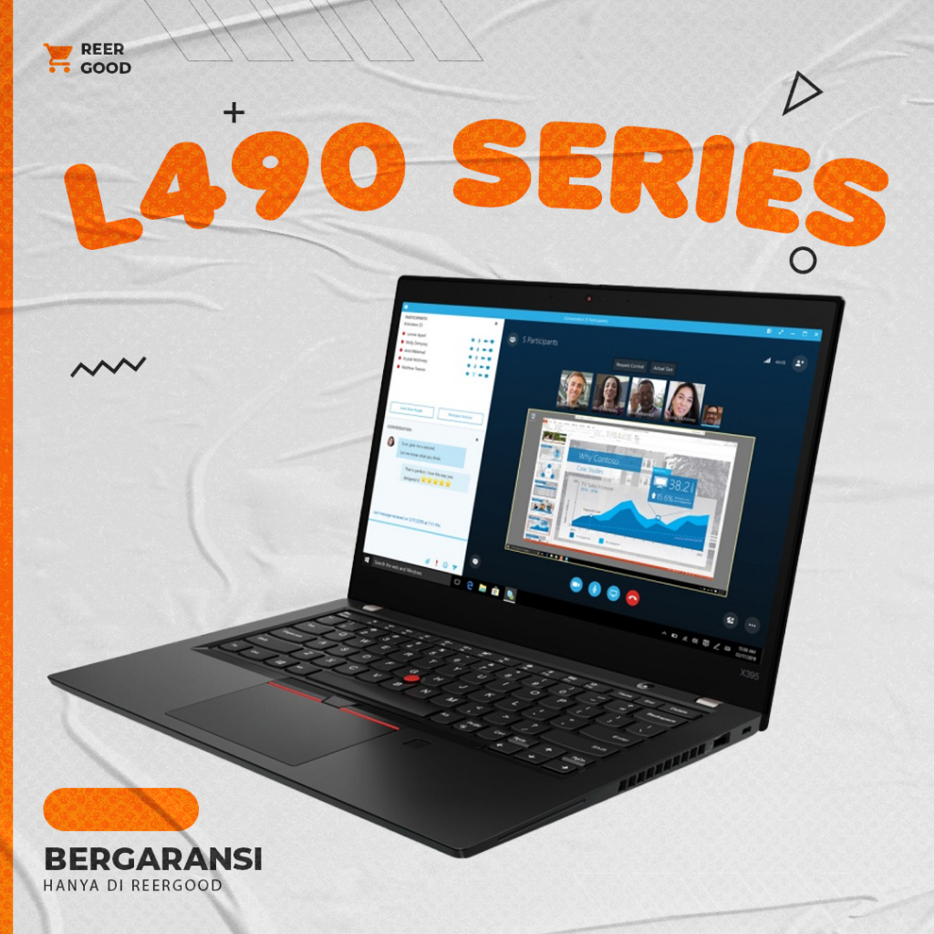 Jual LAPTOP LENOVO L490 MURAH&BERGARANSI INTEL CORE I5 GEN 8 RAM 16GB ...