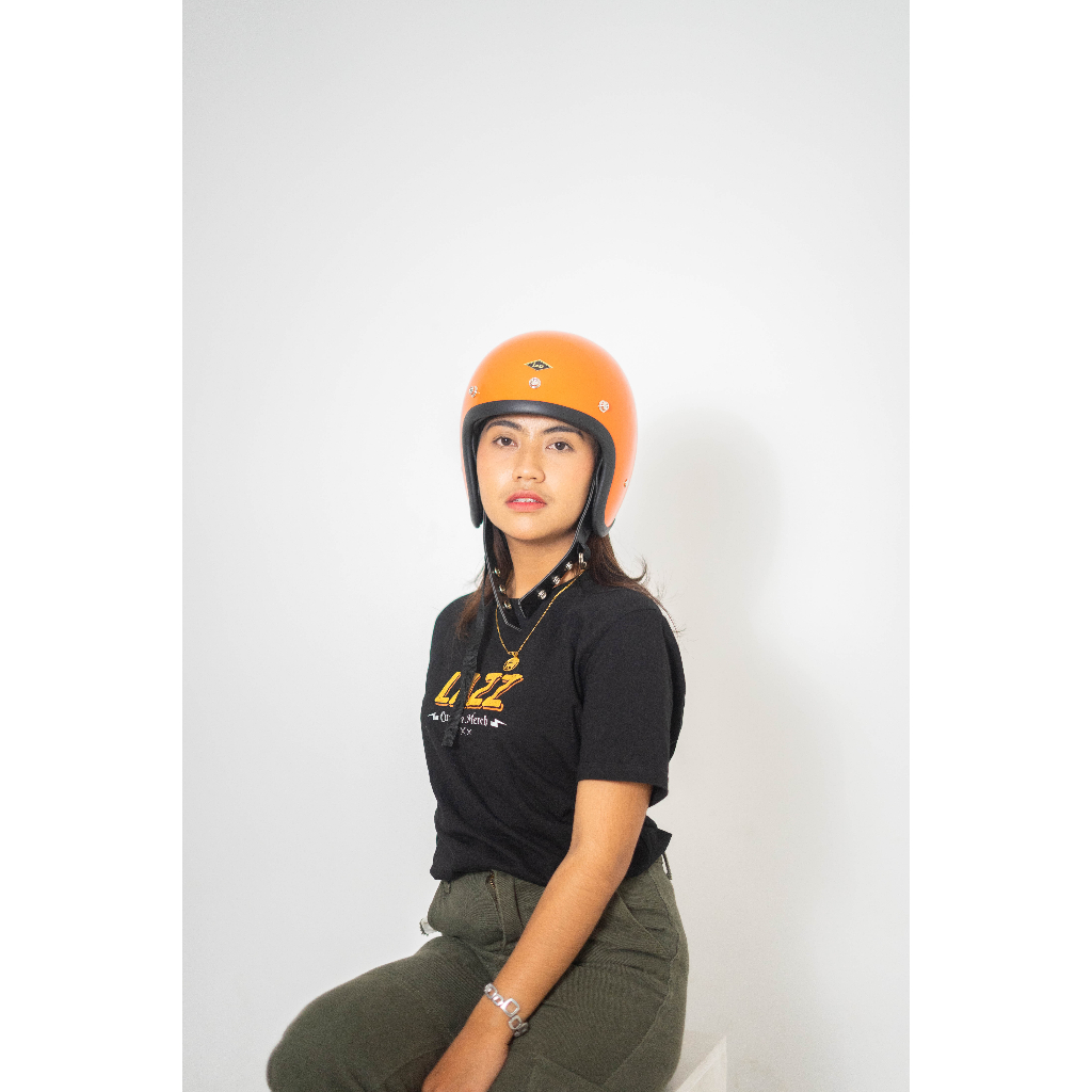 Jual Helm Slim Head tx500 Lazz Classic Klasik Original | Shopee Indonesia