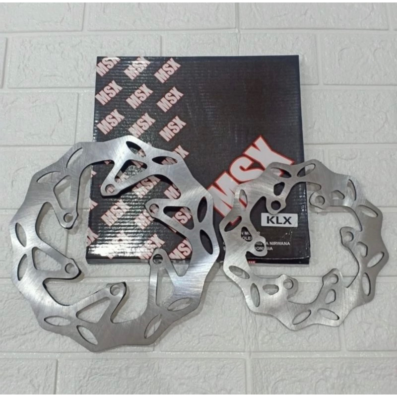 Jual PIRINGAN DISC CAKRAM KLX & CRF DTRACKER BF150 DEPAN BELAKANG SET DEPAN BELAKANG | Shopee ...