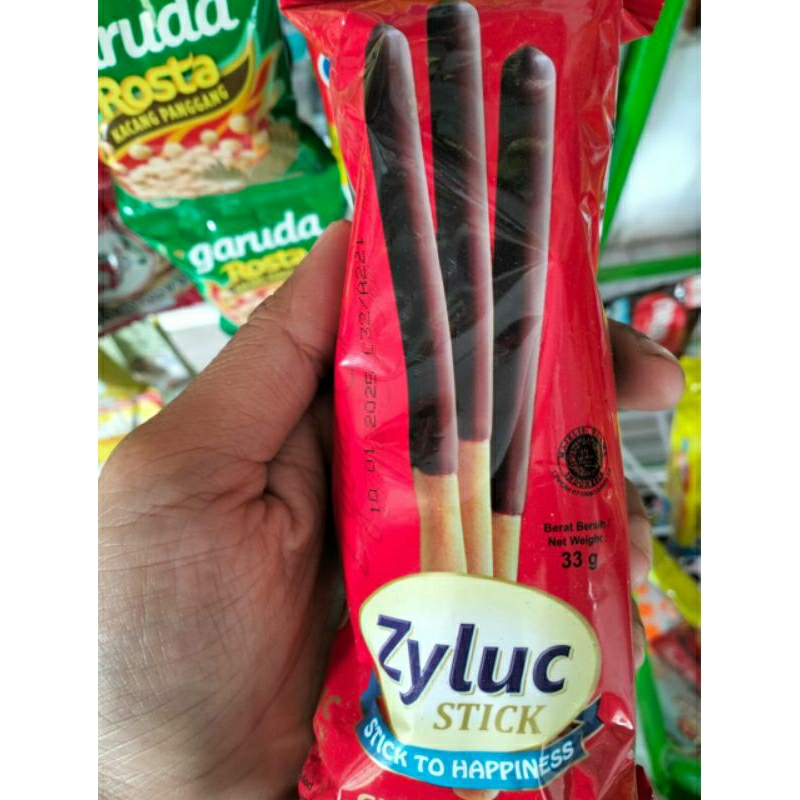 Jual ZYLUC STICK STIK TO HAPPINES COKLAT | Shopee Indonesia