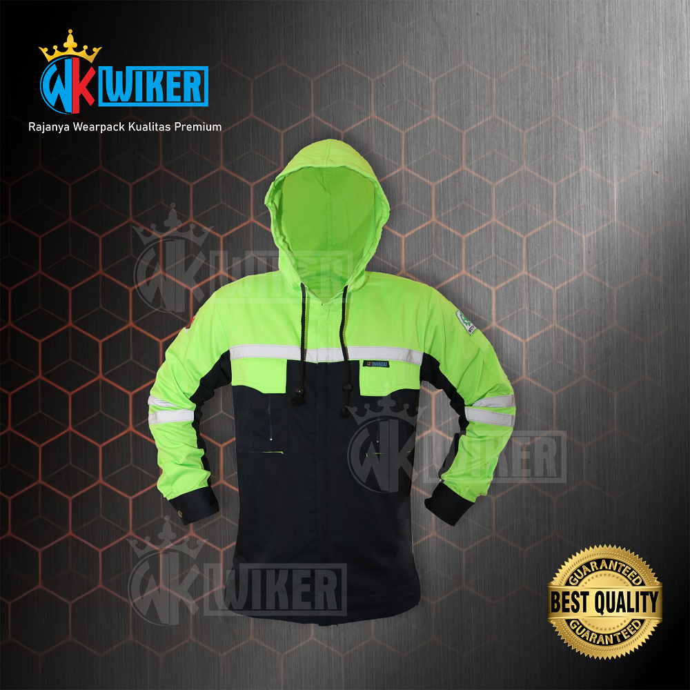 Jual Wearpack Safety Dengan Penutup Kepala - Jaket Proyek - Baju Safety ...