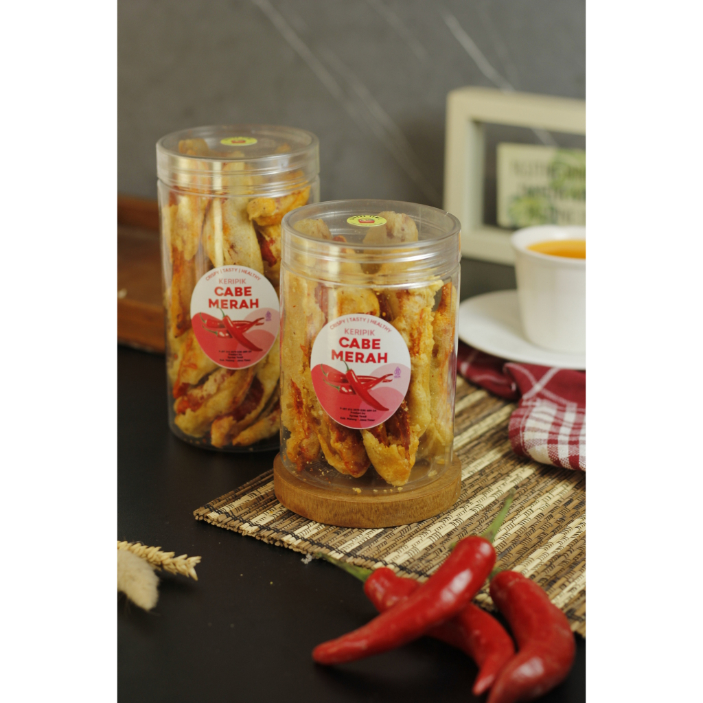 Jual KERIPIK CABE MERAH CRISPY | CABE MERAH CRISPY CHIPS | Keripik ...