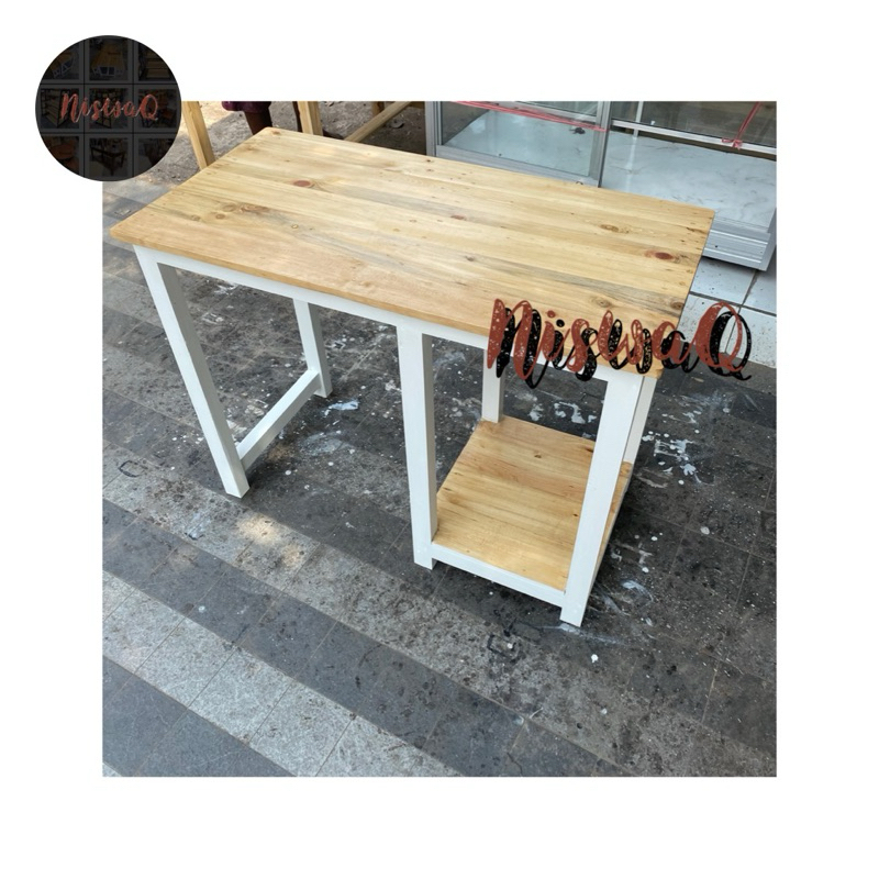 Jual Meja Komputer CPU | Meja Komputer Minimalis Modern Kayu Jati ...