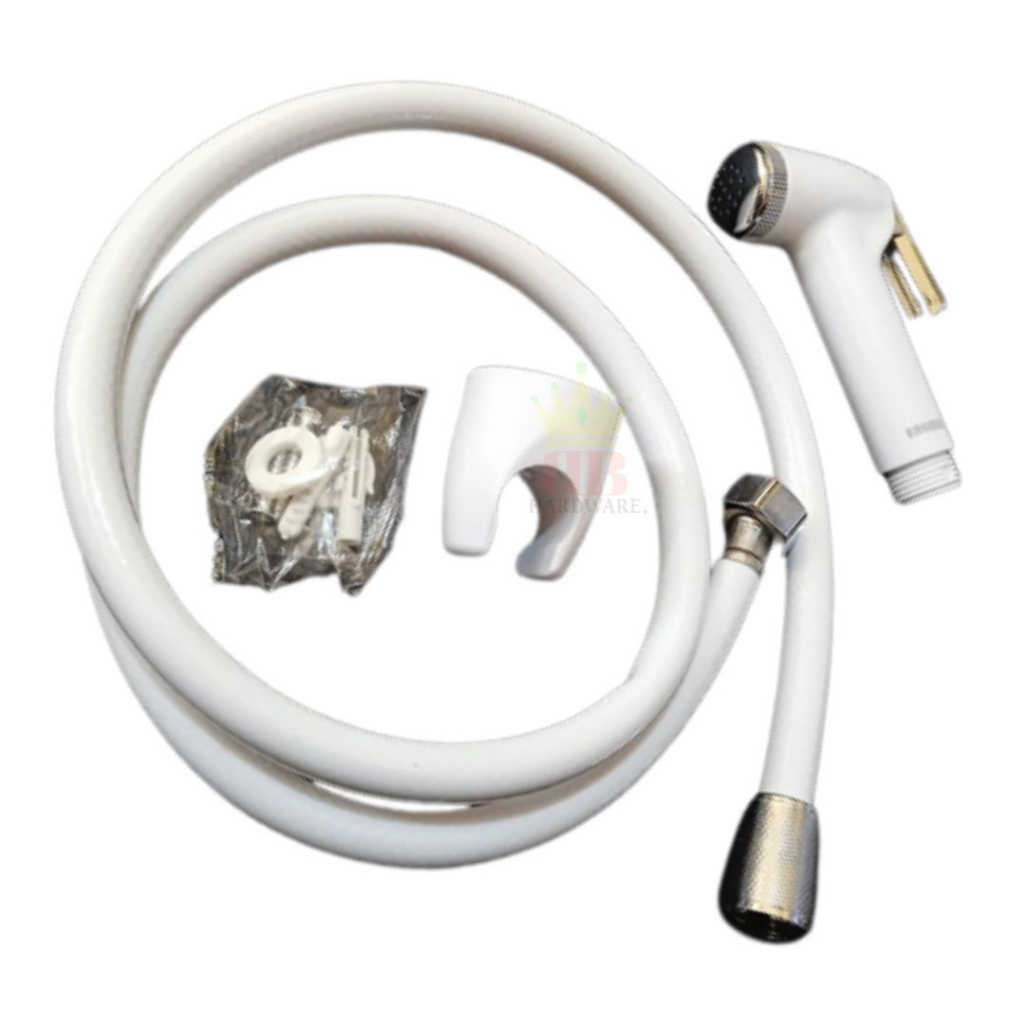 Jual SHOWER BIDET PVC PUTIH SR 01 / JET SHOWER KAMAR MANDI / SHOWER ...