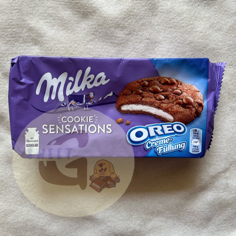 Jual Milka Cookie Sensations Oreo Creme Filling 156gr | Shopee Indonesia