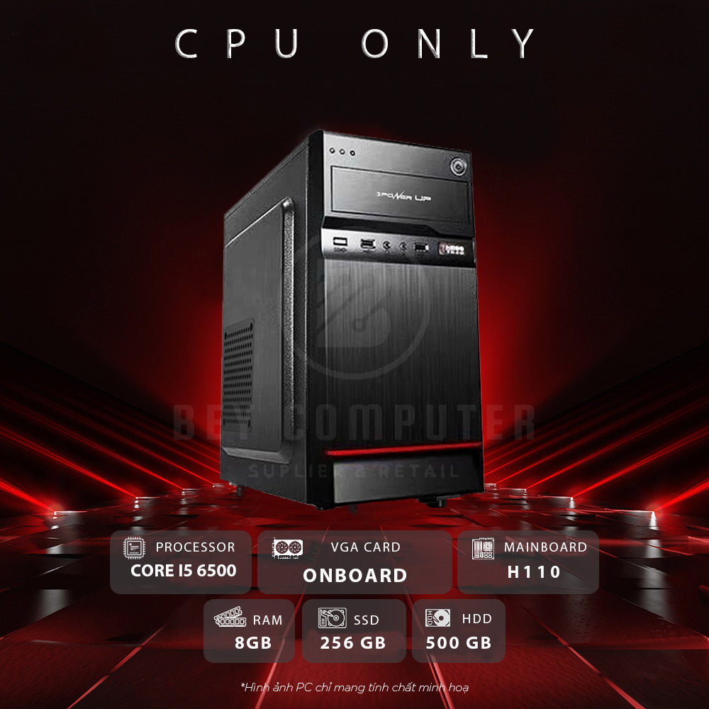 Jual PC RAKITAN INTEL CORE I5 6500 RAM 8GB SSD 256 GB HDD 500 GB ...