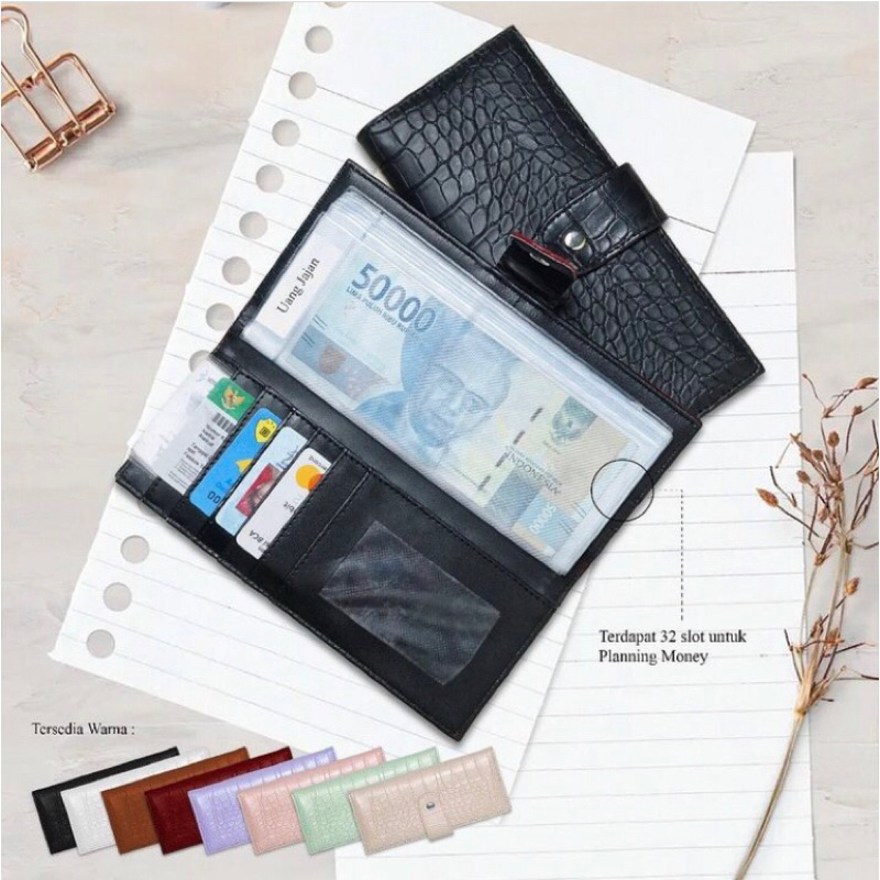 Jual Dompet Bulanan Croco | Shopee Indonesia