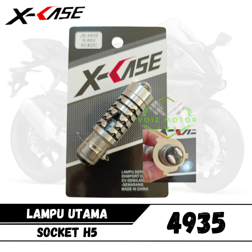 Jual Lampu Utama Led Motor Bebek / Matic H5 Original Xcase Universal ...