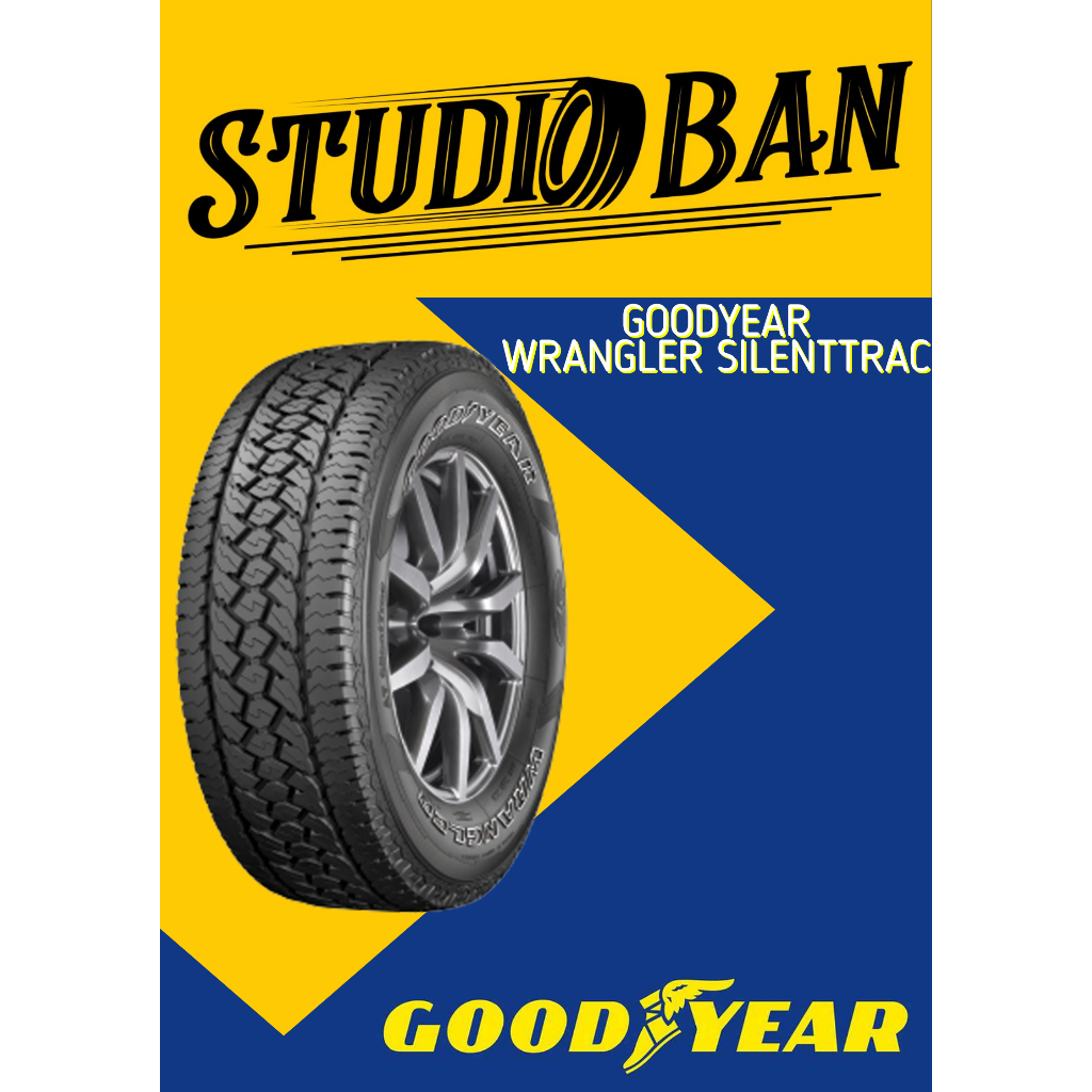 Jual PROMO Ban Mobil Goodyear Wrangler Silenttrac 275/65 R17 Pajero ...