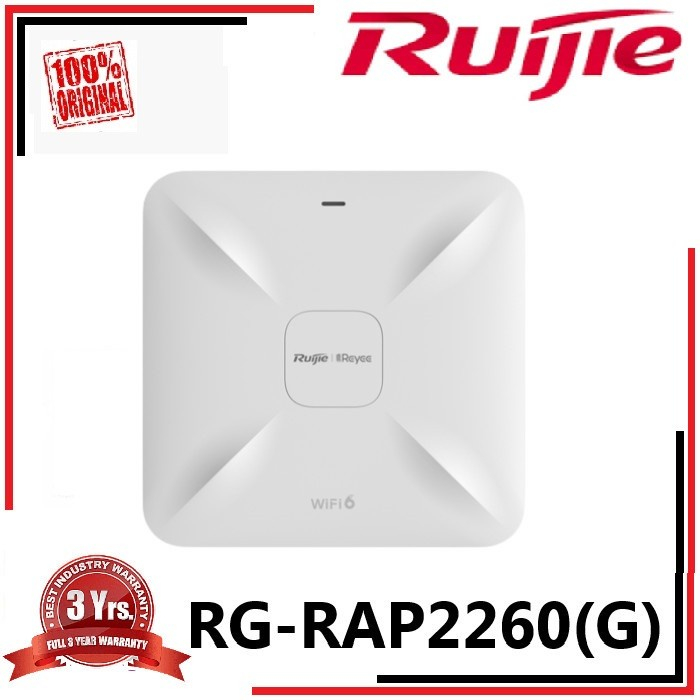 Jual Ruijie reyee RG-RAP2260 (G) Wi-Fi 6 Dual Band Ceiling + POE RG ...