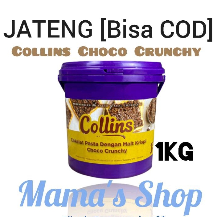 Jual [JATENG/Mama's Shop]Collins Choco Crunchy @1kg[Bisa COD] - Coklat ...