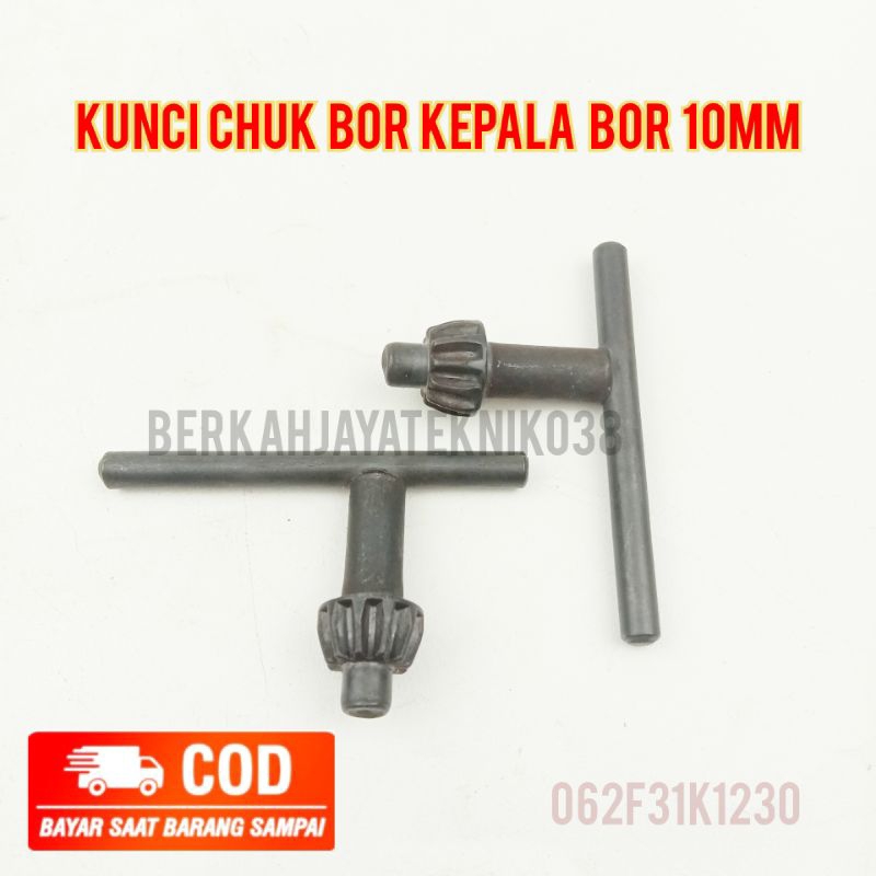 Jual Kunci Chuk Bor Kepala Bor 10mm 13mm Kunci Mesin Bor - 10mm ...