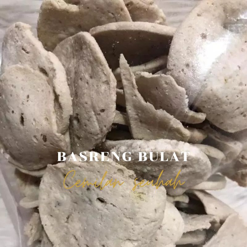 Jual Basreng Bulat Pedas Daun Jeruk Isi 1Kg | Shopee Indonesia
