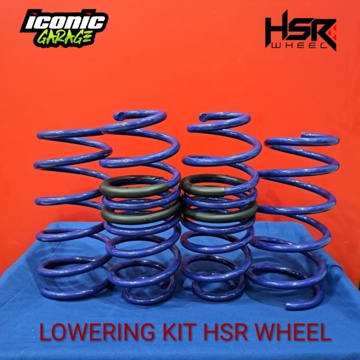 Jual per ceper/lowering kit hsr wheel warna blue untuk honda BRIO, JAZZ ...