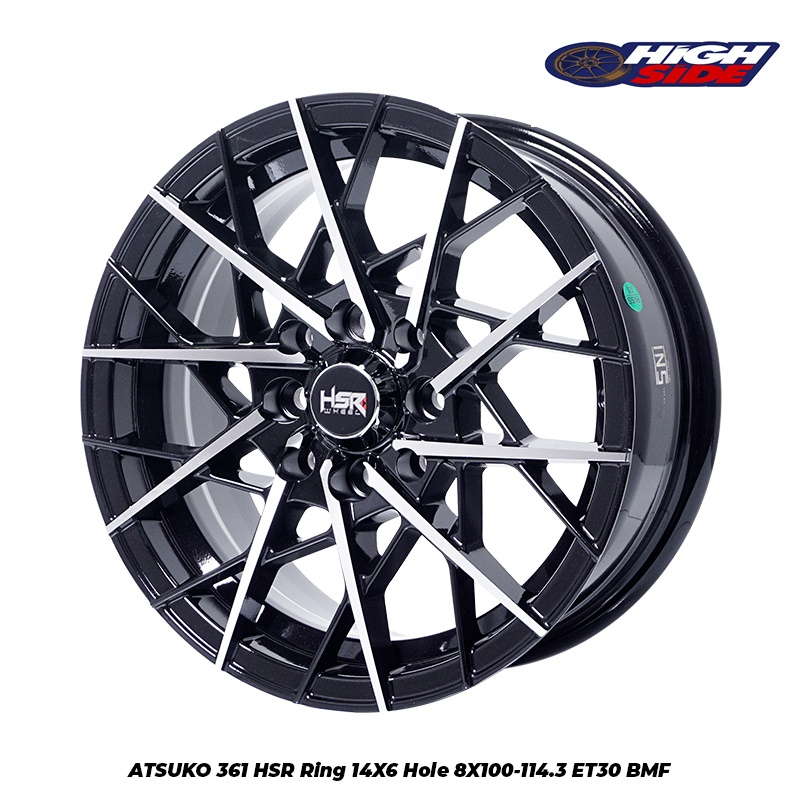 Jual Velg Hsr R14 Mobil Honda Brio Honda City Toyota Agya | Shopee ...