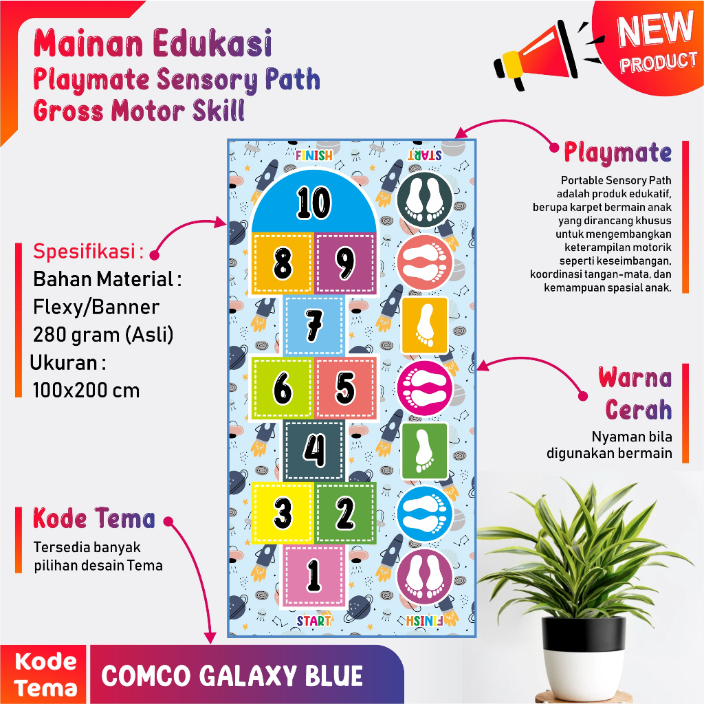 Jual COMBO ENGKLEK JEJAK - playmate combo jejak kaki engklek ...