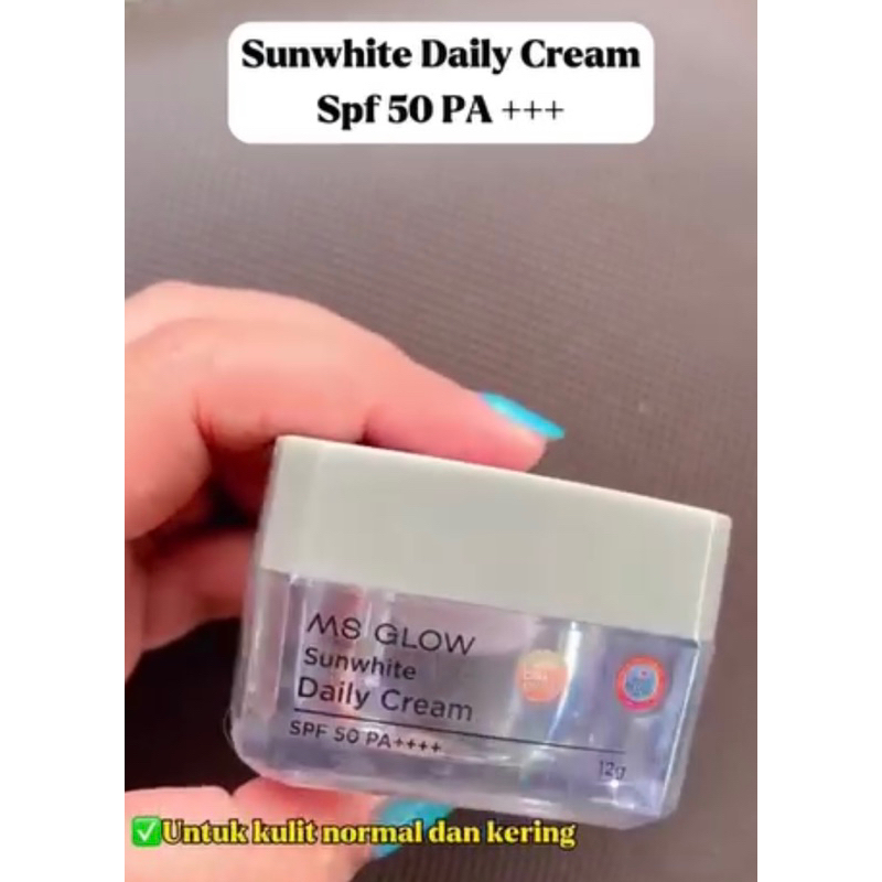 Jual SUNGLOW / SUNWHITE MS GLOW SPF 50 PA++++ | Shopee Indonesia